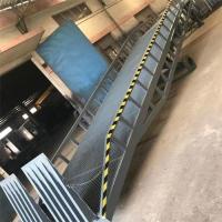 China Forklift Unloading Hydraulic Dock Ramp Lift By Manual Pump Fast And Efficiently for sale