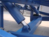 China Portable Mobile Yard Ramp Electric Dock Leveler 1200mm-1800mm Working Range for sale