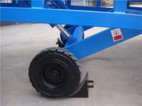 China Heavy Duty 8 Ton Mobile Yard Ramp For Truck To Loading And Unloading for sale