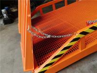 China 10 Ton Mobile Container Loading Ramps Fast Efficiency Working In Yard Orange Color for sale