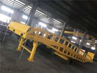 China Portable Mobile Yard Ramp To Unloading Goods By Forklift From Warehouse Dock for sale