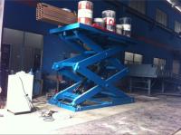 China 4000kg Scissor Lift Work Table Hydraulic Lift Table With Anti-Proof Platform for sale