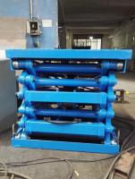 China 2 Layers Floor Multi Tier Hydraulic Lift Table 2 Tons Load Capacity for sale