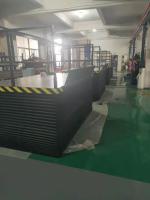 China Safety Bellow Hydraulic Scissor Lift Table  3 Tons Anti Explosion Valve Protect Workers for sale