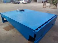 China Loading Dock Hydraulic Ramp Hydraulic Dock Levelers 10000KG 15000KG Blue for sale