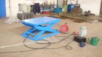 China Automatic Hydraulic Dock Lift, Truck Dock Lift With Scissor Mechanism For Warehouse Loading for sale