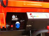 China Elevated Work Platform Mobile Scissor Lift Explosion Proof Valves Orange for sale