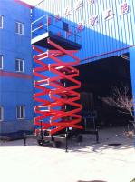 China With Emergency Safety Manual Valves Red Color Portable Mobile Aerial Working Table for sale
