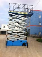 China Mobile Hydraulic Scissor Lift Extendable Movable Hydraulic Lift Safety for sale