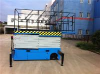 China Mobile Hydraulic Scissor Lift Extendable Movable Hydraulic Lift Safety for sale