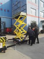 China Aerial Working Platform Scissor Portable Scissor Lift Table Safety Emergency Decline for sale