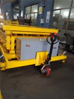 China Indoor/Outdoor Aerial Working Platform Motorized Wheel Walking Mobile Scissor Lift for sale