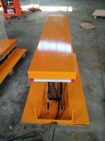 China Powered Hydraulic Scissor Lift Table,Small Stationary Hydraulic Lift Table For Warehouse Loading for sale