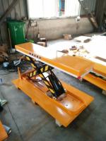 China Powered Hydraulic Scissor Lift Table,Small Stationary Hydraulic Lift Table For Warehouse Loading for sale