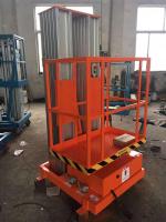 China Aerial Truck Mounted Lift Platform Scissor Lift Automobile Driving Dc Battery for sale