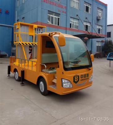 China Aluminum Alloy Aerial Outdoor Maintence Automobile Truck Mounted Elevating Work Platform for sale