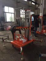 China Orange Aerial Work Platform Electric Hydraulic Indoor Boom Lift 6m Height for sale