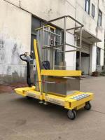 China Easy Walking Aerial Work Platform Custom Motorized Wheel AC220V 50HZ for sale