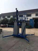 China Aluminum Alloy Triple Mast Aerial Work Platform Explosion Proof Safety Valves for sale