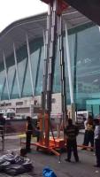 China Aerial Platform Lift High Strengthen Structure Emergency Decline Mast for sale