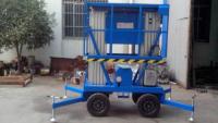 China High Chassis Specially Outdoor Aerial Working Aluminum Mast Elevated Work Platform for sale