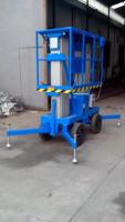 China High Chassis Specially Outdoor Aerial Working Aluminum Mast Elevated Work Platform for sale
