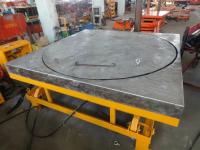 China Stainless Steel Scissor Lift Table, Hydraulic Stainless Steel Lift Levelers In Highly Corrosive Environment Application for sale