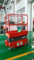 China Hydraulic Aerial Self Propelled Scissor Lift 8m Full Electric Dc Battery for sale
