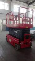 China Hydraulic Aerial Self Propelled Scissor Lift 8m Full Electric Dc Battery for sale