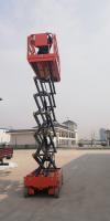 China Hydraulic Aerial Self Propelled Scissor Lift 8m Full Electric Dc Battery for sale