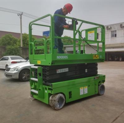 China Mobile Scissor Table Self Propelled Work Platform Anti Skid Dc24v Battery for sale
