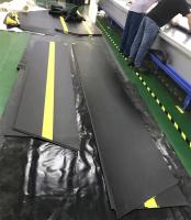 China Low Maintenance Loading Dock Seals Aluminum frame Unloading Area 3400mm Width for sale