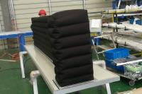 China Loading Inflatable Dock Shelters Are Energy Efficient Which Good Sealing Between Dock Door And Truck for sale