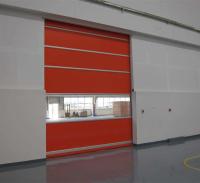 China Logistic Automatic Rolling Door , High Speed Roll Up And Down For Clean Room for sale