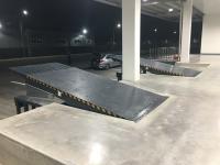 China 6000KG Telescopic Dock Leveler With Retractable Lip for sale