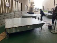 China Hot-Dip Galvanized Electric Dock Leveler for sale