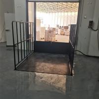 China Hydraulic Warehouse Dock Lift Platform Size 2180mm×3000mm,3000KG Load Capacity for sale