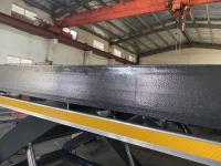 China Container Loading Equimpent 3.5T Single Scissor Hydraulic Dock Lift With Toe Guards for sale