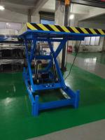 China Hydraulic Dock Lift, Hydraulic Dock Scissor Lift Pit Mount Style With Lift Platform Size 2000×2000mm for sale