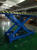 China Hydraulic Dock Lift, Hydraulic Dock Scissor Lift Pit Mount Style With Lift Platform Size 2000×2000mm for sale