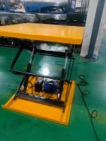China Hydraulic Scissor Lift Table,Electric Dock Lift Vertical Raised Up To 1.6m,1.7m,1.8m Customization for sale
