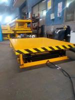 China Hydraulic Scissor Lift 3500KG Loading Dock Lift With Manual Or Electric Lip for sale