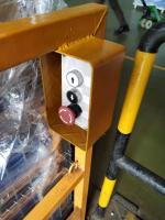 China Stationary Lift Table, Hydraulic Dock Lift Equipment With Full Toe Guard For Forklift Loading for sale