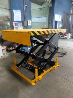 China 3.0kw Hydraulic Motor ,Load Capacity 4T Stationary Scissor Platform Hydraulic Dock Lift for sale