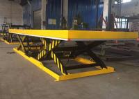 China Factory Use Tandem Lifting Electric Lift Hydraulic Scissor Table With Twin Scissors for sale