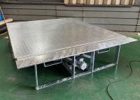 China 8T 2000×2500mm Hinged Lip Hot Dip Galvanized Hydraulic Dock Levelers for sale