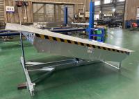 China 8T 2000×2500mm Hinged Lip Hot Dip Galvanized Hydraulic Dock Levelers for sale
