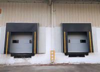 China Industrial Warehouse Container Loading Dock Seals And Shelters With Yellow Stripes for sale