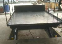 China Scissor Hydraulic Truck Dock Lift Adjusted Lifting Height Also With Manual Lowering Valve for sale