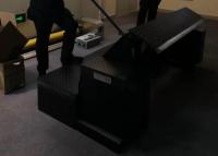 China Mechanical Edge Of Dock Leveler Mini Truck Loading Equipment System Simply Operated for sale